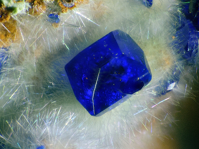Azurite, Zálesíite