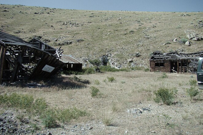 Golden Rod Mine (Iron Rod Mine), Silver Star Mining District, Madison ...