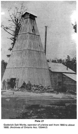Sifto Salt Mine (Goderich Mine), Goderich, Huron County, Ontario, Canada