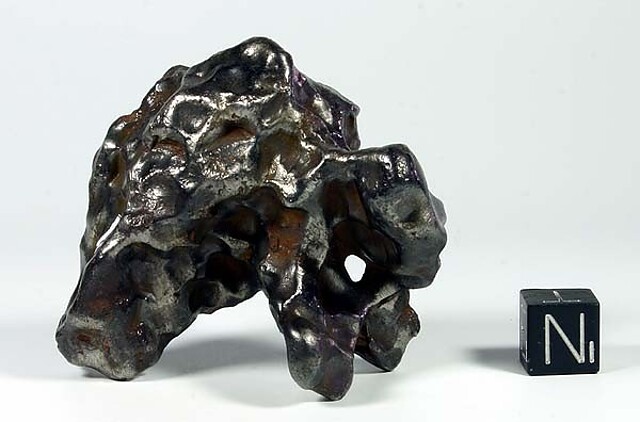 Native Iron (Var: Kamacite), Taenite