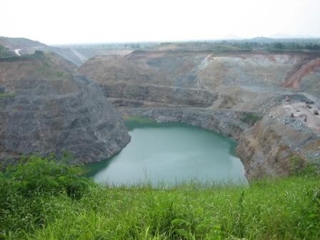 Chatree Gold Mine, Phichit Province, Thailand