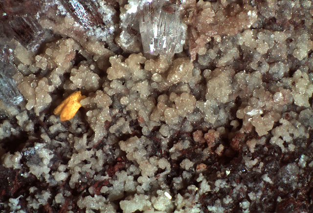 Muscovite (Var: Sericite), Mimetite, Willemite