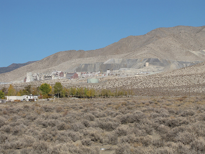 Sierra Magnesite Mine, Gabbs, Gabbs Mining District, Nye County, Nevada ...