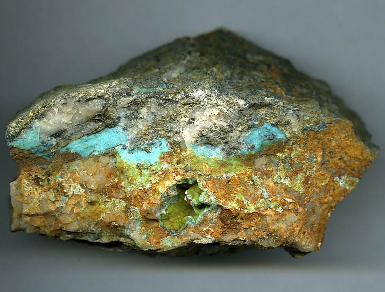Copper-bearing Planerite: Mineral information, data and localities.