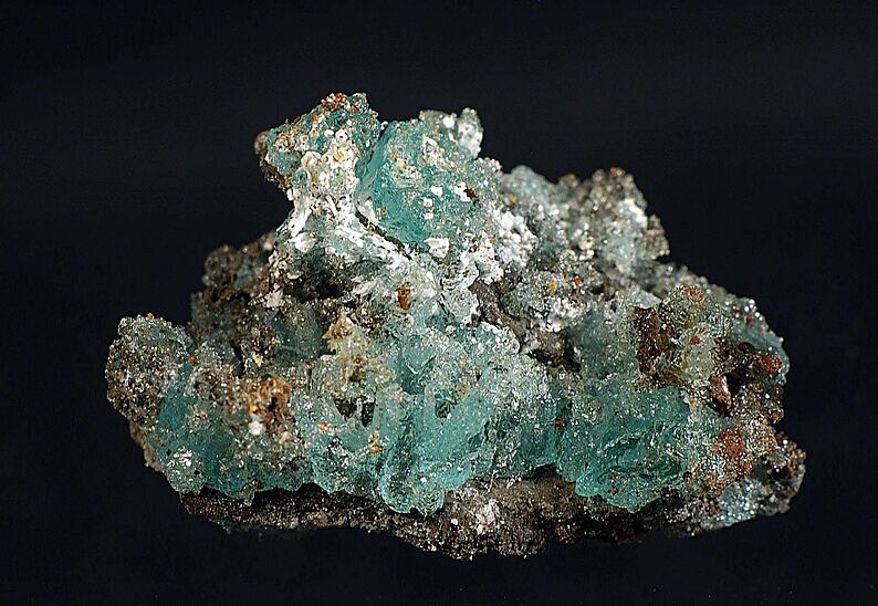 Copper-bearing Melanterite: Mineral information, data and localities.