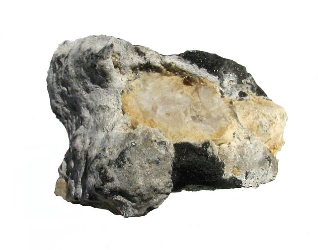 Arsenolite, Native Arsenic, Calcite