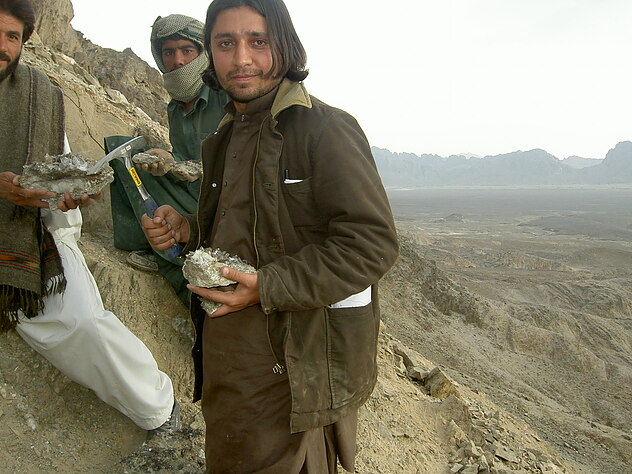 Nausherwani mine, Zard Mtn, Ras Koh Mountains, Kharan District ...