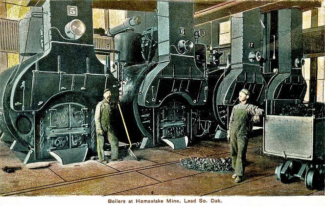 Homestake Mine, Lead, Lead Mining District, Lawrence County, South ...