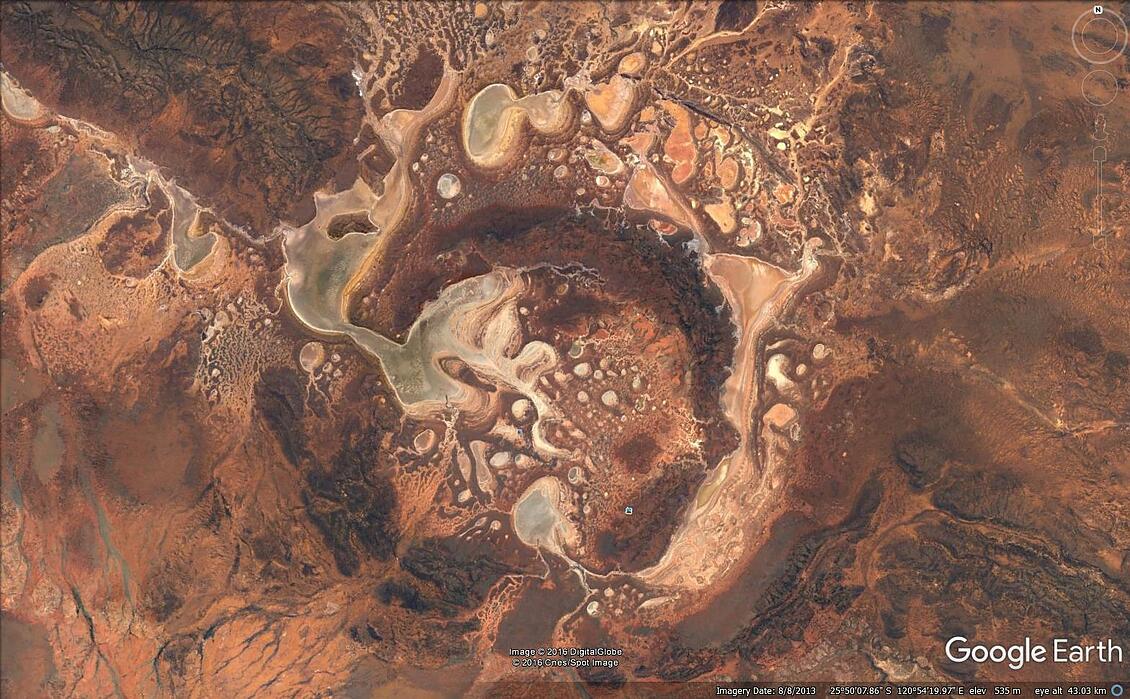 Shoemaker Crater (Teague Ring), Wiluna Shire, Western Australia, Australia