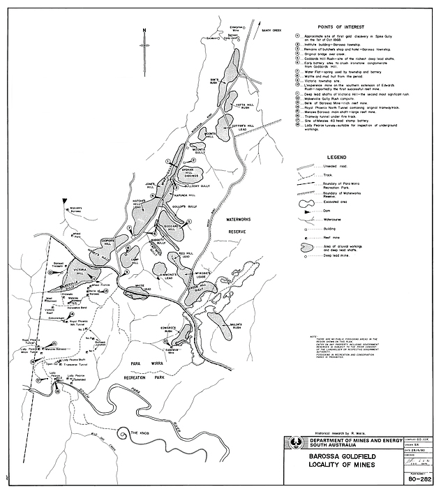 Barossa and Para Wirra Goldfields, Williamstown, Barossa Council, South ...