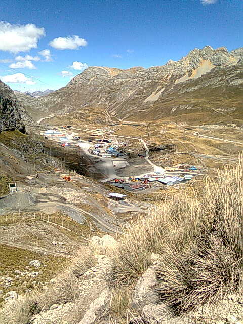 Uchucchacua Mine, Uchucchacua area, Oyón District, Oyón Province, Lima ...