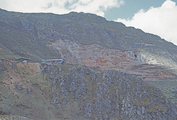 Atacocha Mine, Atacocha mining district, Cerro de Pasco, Pasco province ...