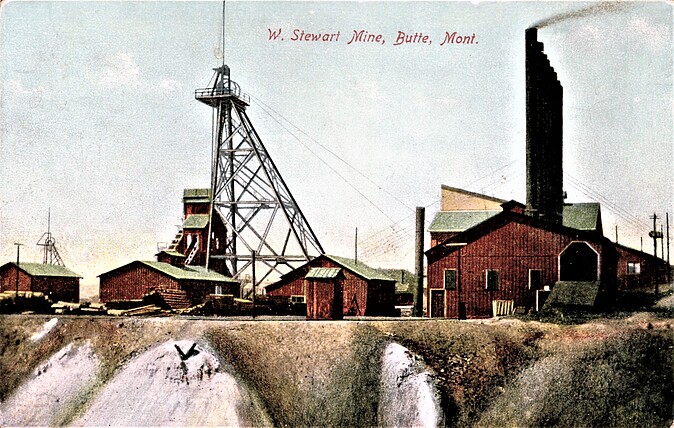 Steward Mine, Butte Mining District (Summit Valley Mining District ...