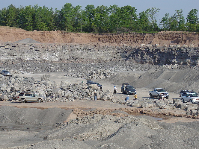 Holcim Quarry, Lockport, Niagara County, New York, USA