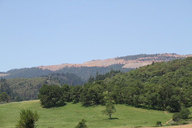 Riddle Mine, Riddle, Riddle Mining District, Douglas County, Oregon, USA