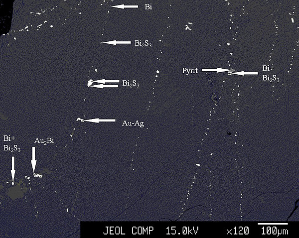 Maldonite: Mineral information, data and localities.