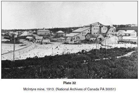 McIntyre Mine (Pamour Mine), Timmins, Cochrane District, Ontario, Canada