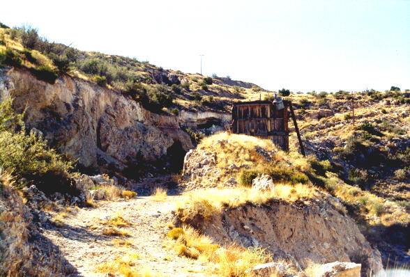 Bingham, Hansonburg District, Socorro County, New Mexico, USA