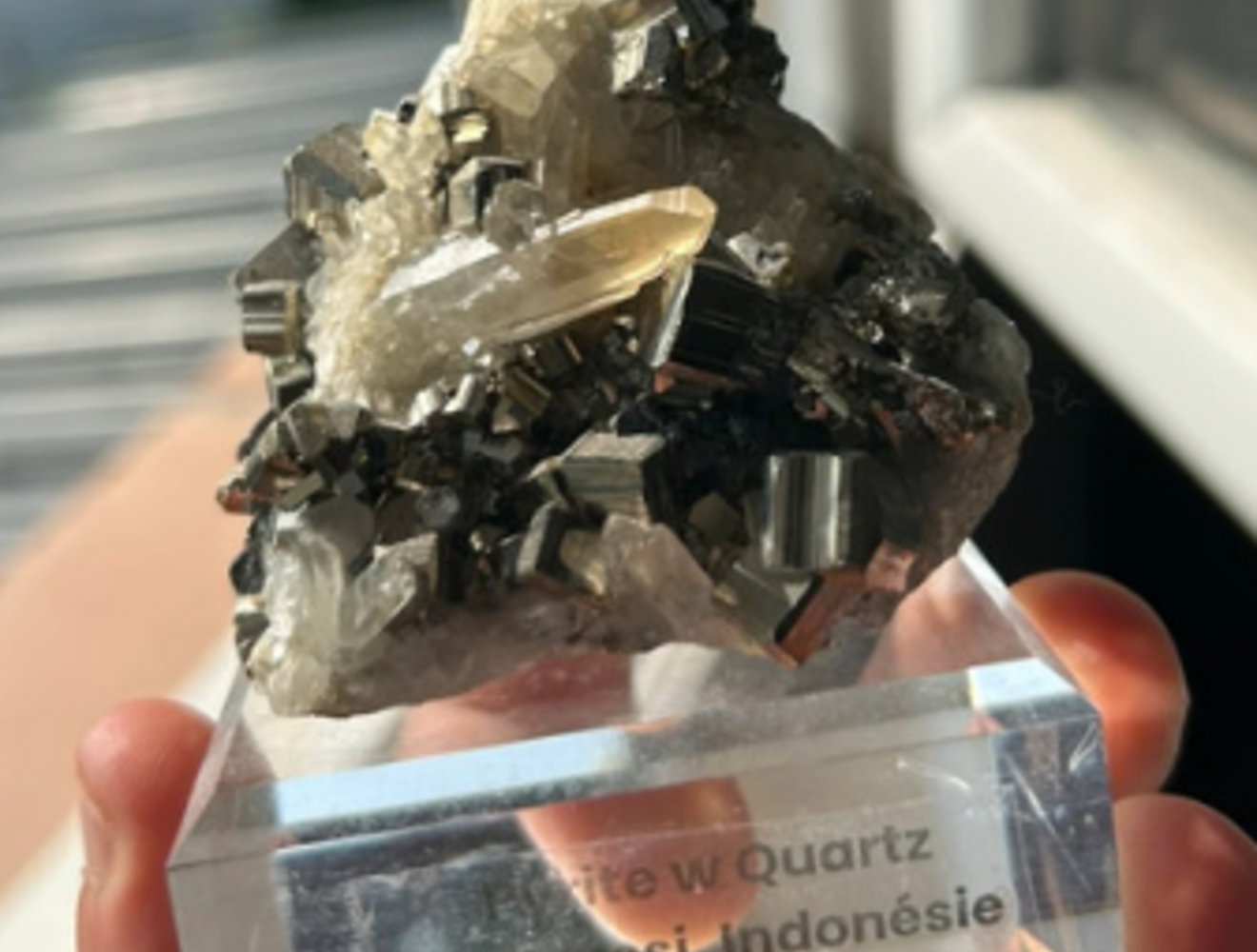 Field Collecting : Pyrite from Indonesia