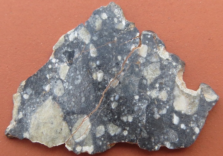 Feldspathic breccia Lunar meteorite: Mineral information, data and ...