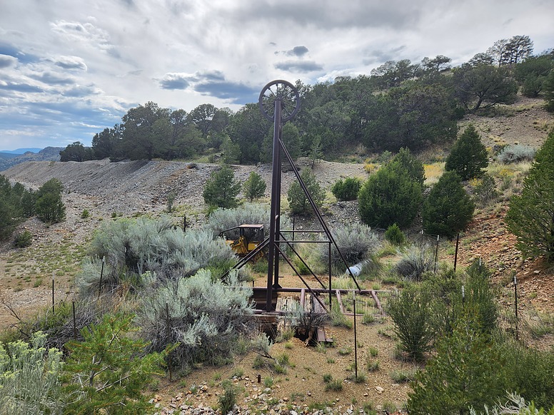 Kelly Mine, Magdalena Mining District, Socorro County, New Mexico, USA