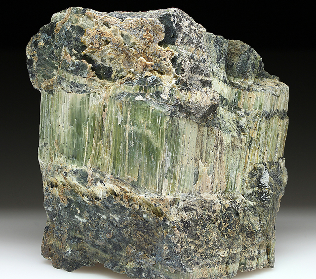 Serpentine Subgroup (Var: Picrolite), Lizardite, Chrysotile
