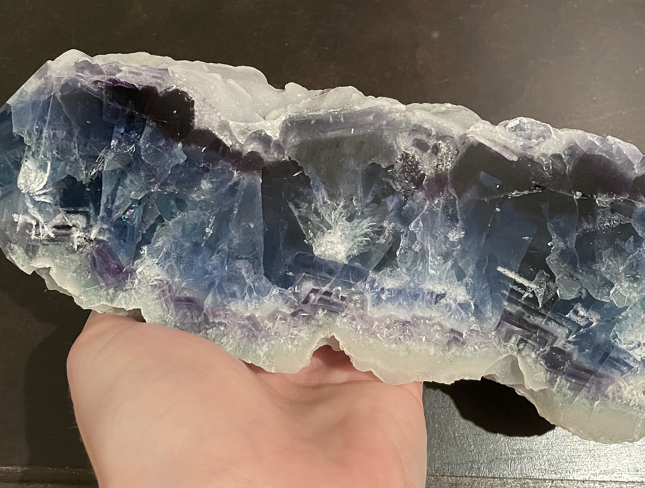 General : Rainbow fluorite possible locality