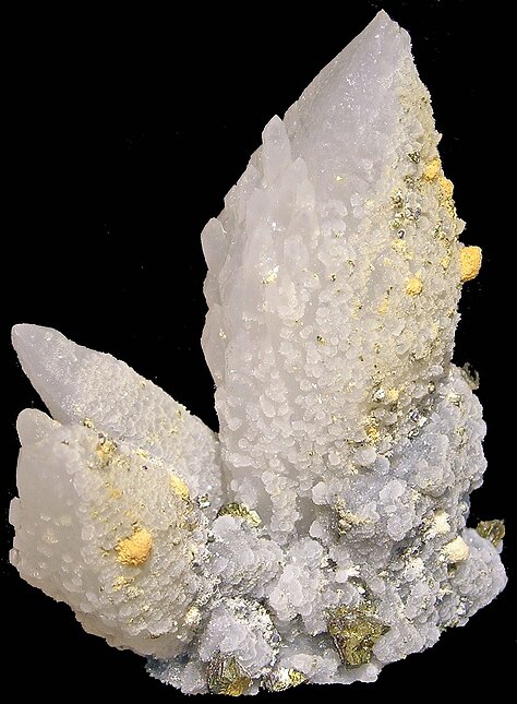 Quartz from Baia Sprie mine, Baia Sprie, Maramureș County, Romania