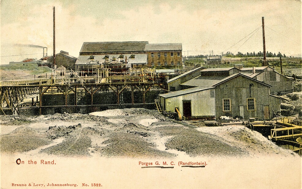 Porges Randfontein Gold Mine, West Rand District Municipality, Gauteng ...