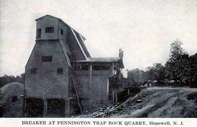 Trap Rock Industries Pennington Quarry, Marshall's Corner, Hopewell ...