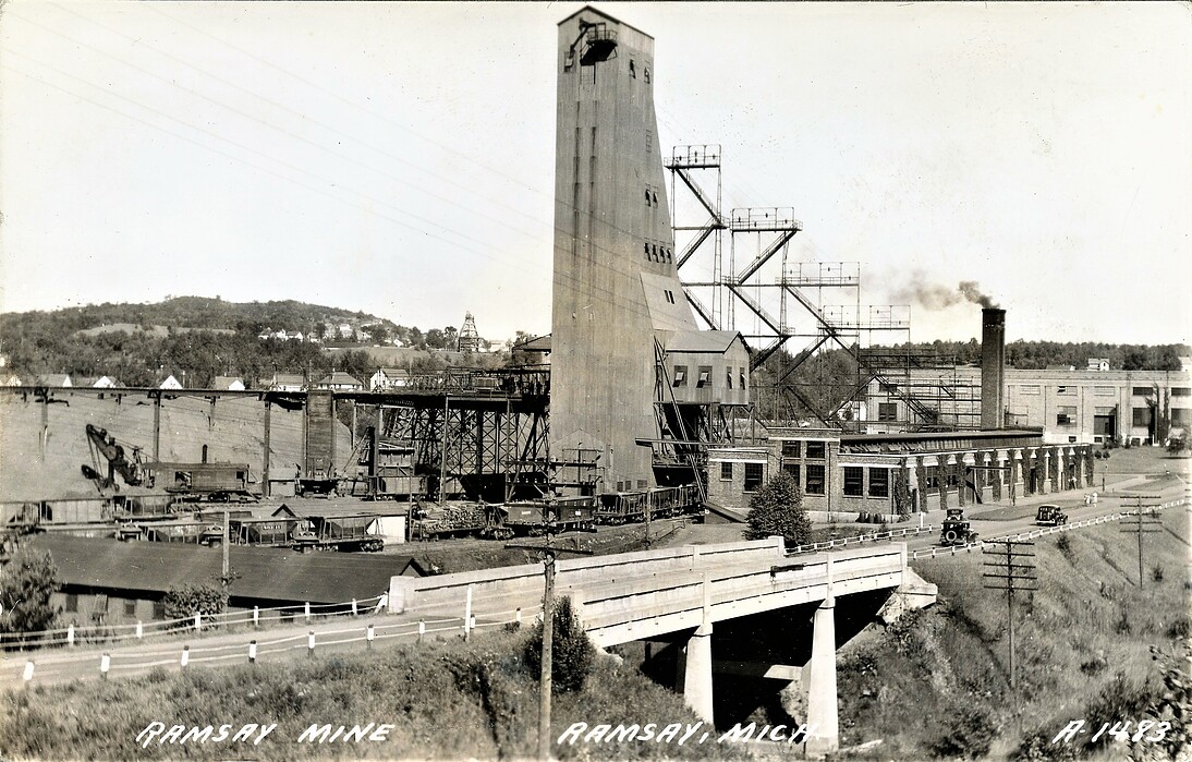 Eureka-Asteroid Mine (Eureka Mine), Ramsay, Gogebic iron range, Gogebic ...