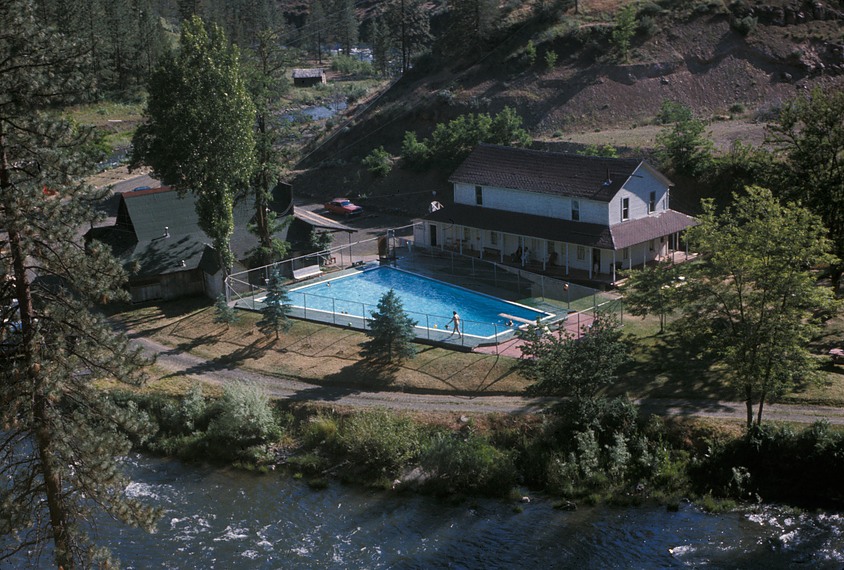 Ritter Hot Springs, Ritter, Grant County, Oregon, USA