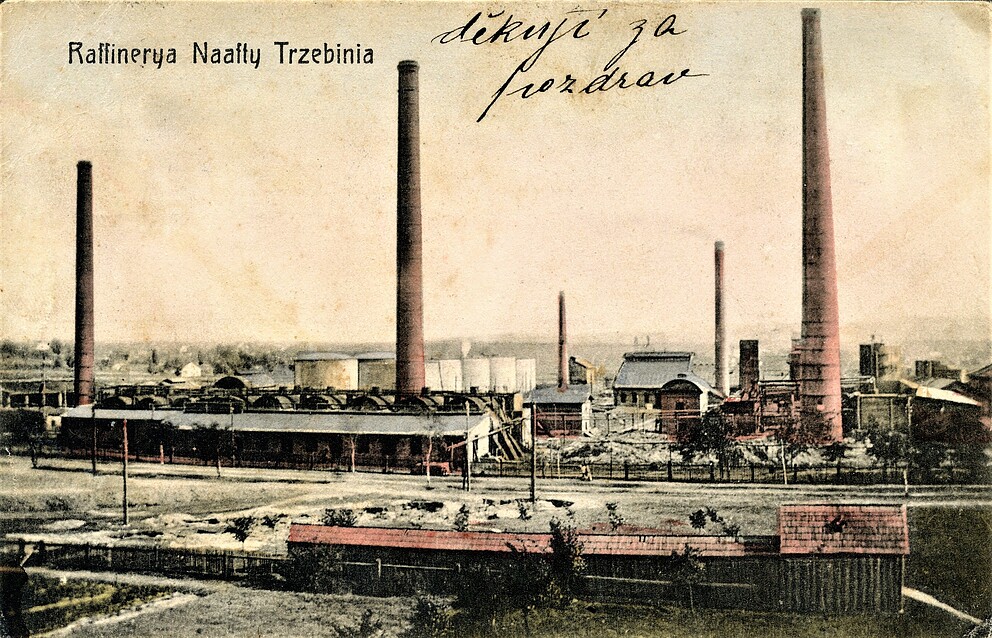 Petroleum refinery, Gmina Trzebinia, Chrzanów County, Lesser Poland ...
