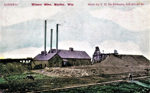 Cary Mine, Hurley, Gogebic Range, Iron County, Wisconsin, USA