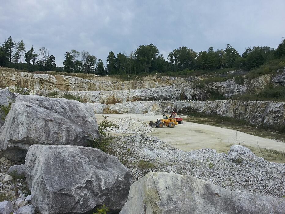 Allyndale Limestone Corp. quarry, East Canaan, North Canaan, Litchfield ...