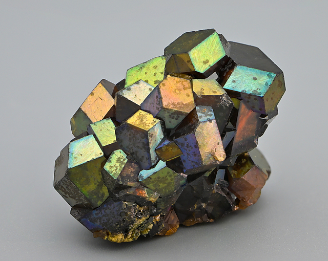 Andradite (Var: Rainbow Garnet)