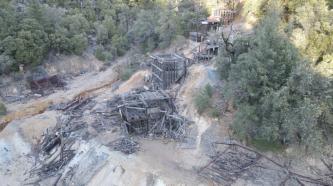 Afterthought Mine, Ingot, East Shasta Copper - Zinc Mining District ...