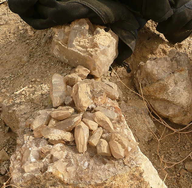 Crystal Ridge, Johnson Spring, Tibbetts Mining District, Inyo Mts (Inyo ...