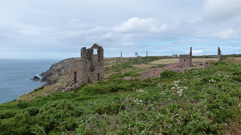 Wheal Edward, Botallack, St Just, Cornwall, England, UK