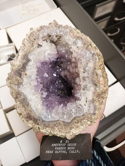 Hauser beds (Hauser Geode beds; Hauser Beds Mine), Thumb Peak, Palo ...