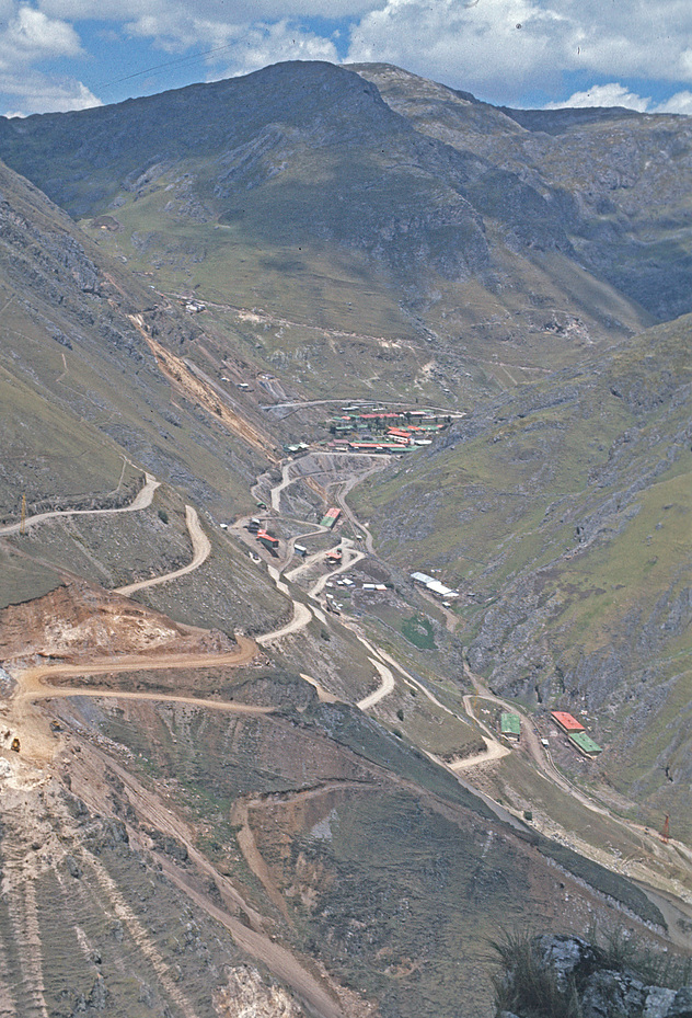Atacocha Mine, Atacocha mining district, Cerro de Pasco, Pasco province ...
