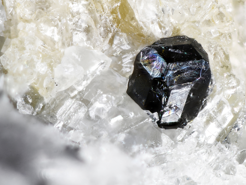 Kimzeyite, Calcite, Monticellite