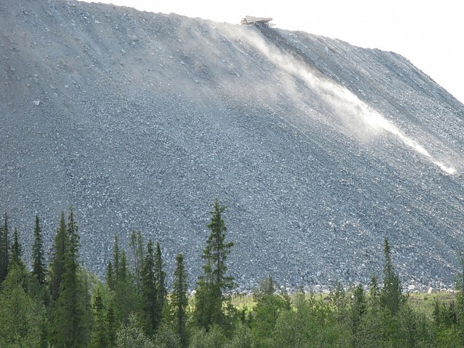 Kovdor Zheleznyi Mine, Kovdor Massif, Kovdorsky District, Murmansk ...