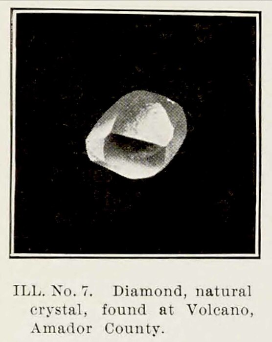 Unknown diamond occurrence [1], Volcano, Volcano Mining District ...