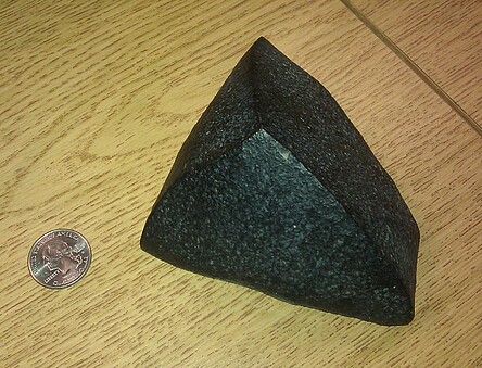 Definition of ventifact