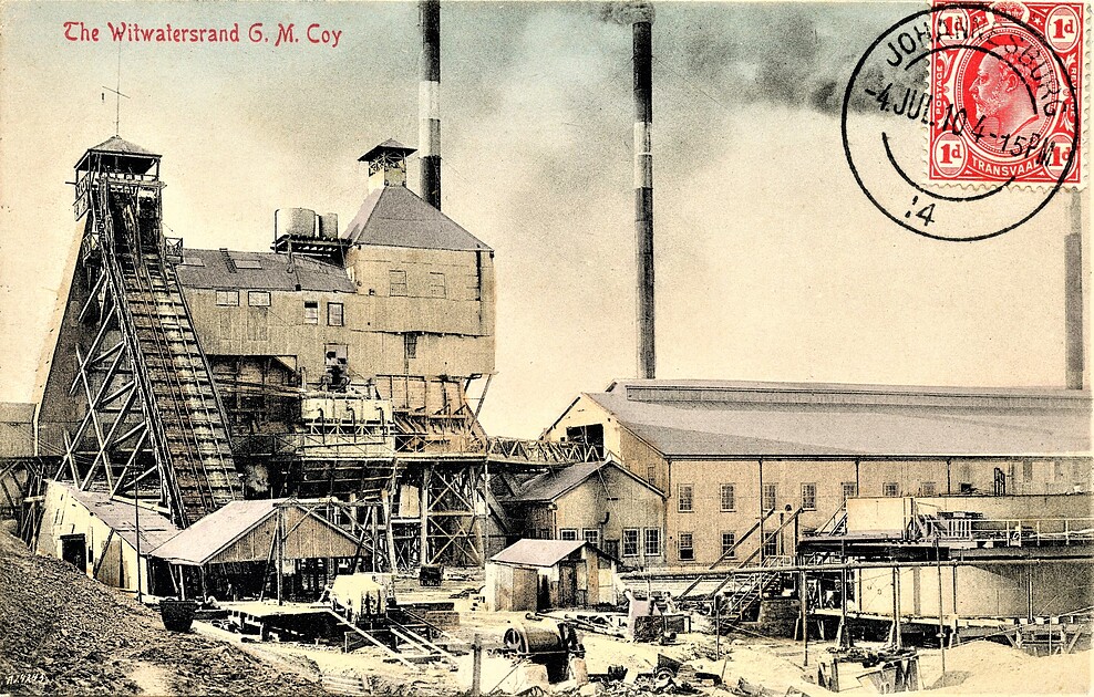 Witwatersrand Gold Mine, Germiston, City of Ekurhuleni Metropolitan ...