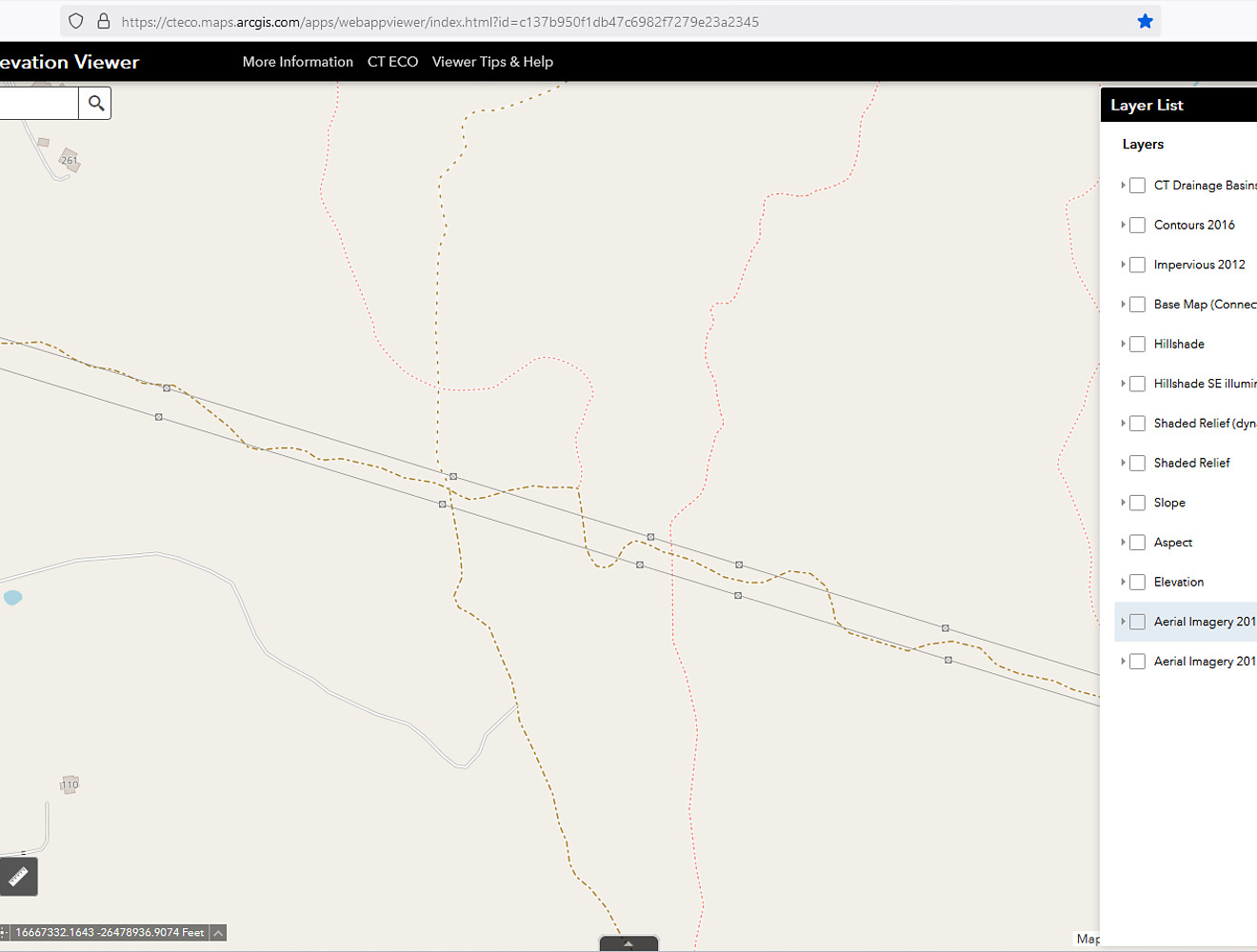 Harold Moritz - Connecticut Bedrock Mining and Quarrying Sites Map