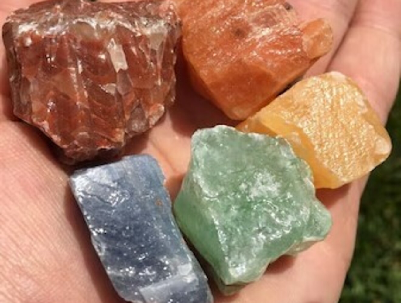 Photos : Mexican Multi colored Calcite Location i.d.???