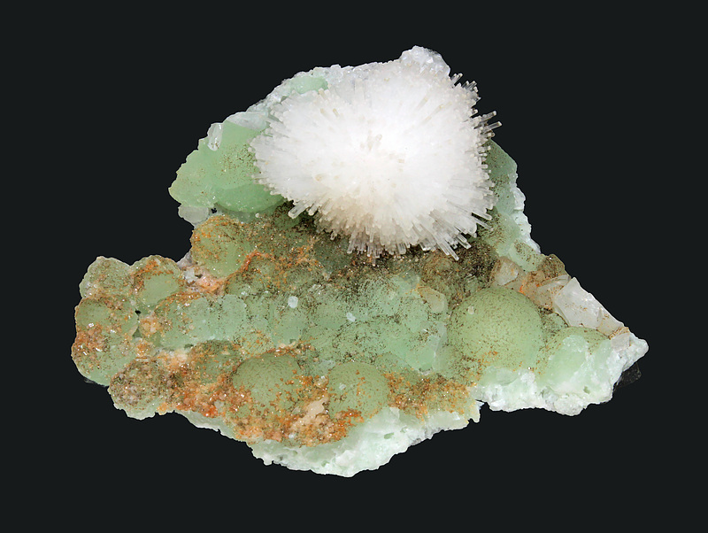 natrolite prehnite upper new street quarry paterson passaic county new ...