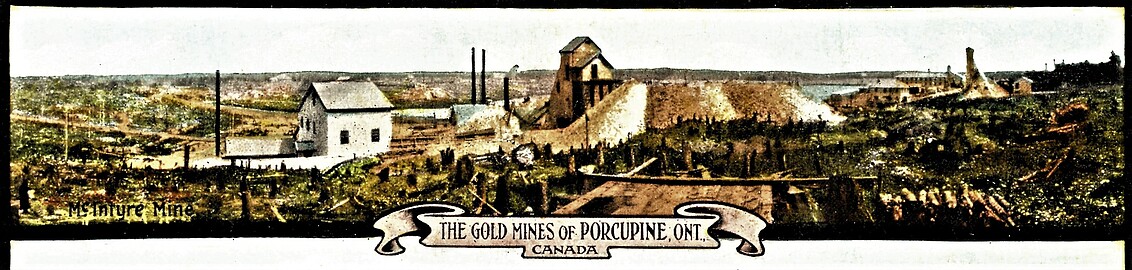 McIntyre Mine (Pamour Mine), Timmins, Cochrane District, Ontario, Canada